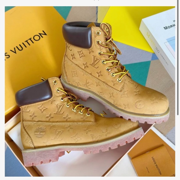 Shoes | Louie Vuitton Exclusive Timberlands | Poshmark